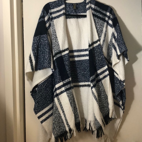Forever 21 | Sweaters | Forever 2 One Size Poncho | Poshmark